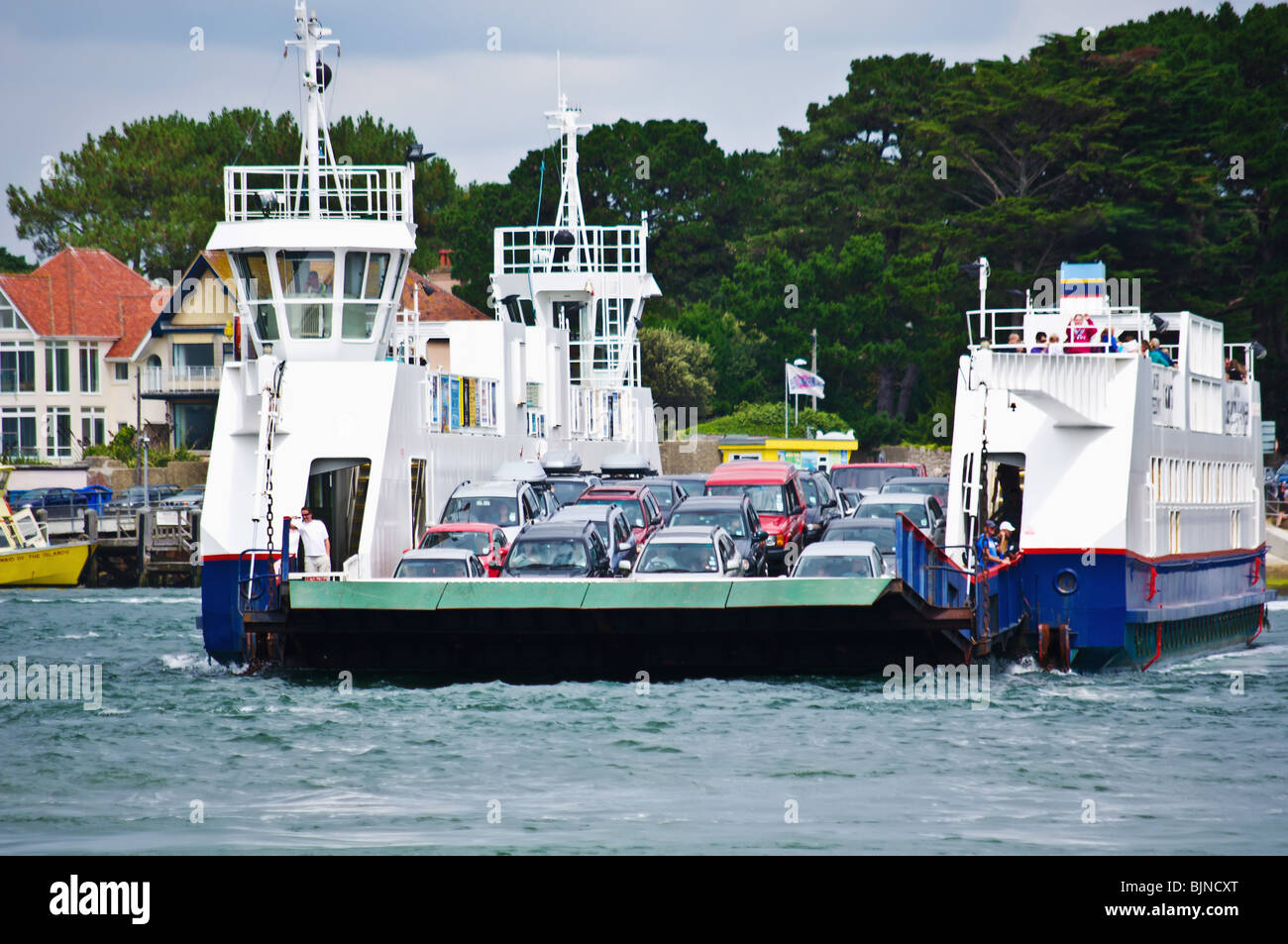 Car ferry from studland to sandbanks hi-res stock photography and ...