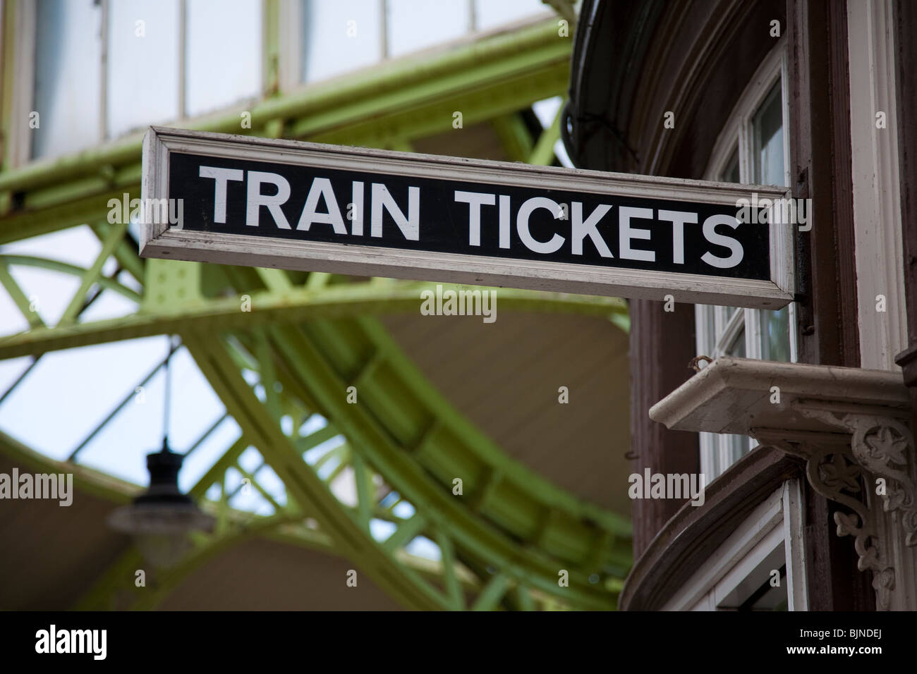 Victorian railway sign hi-res stock photography and images - Alamy