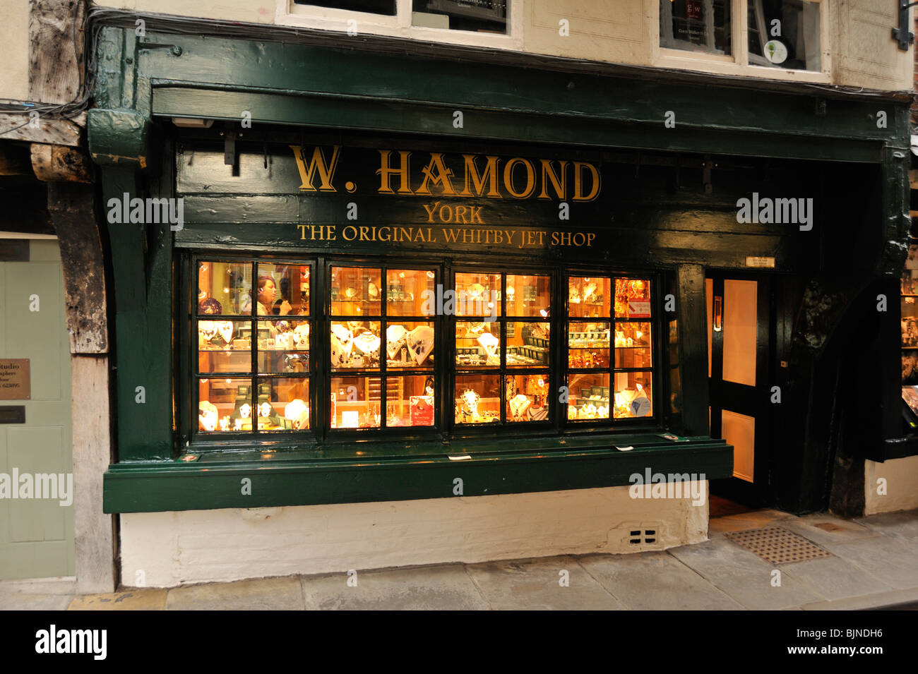 Original whitby jet shop hi-res stock photography and images - Alamy