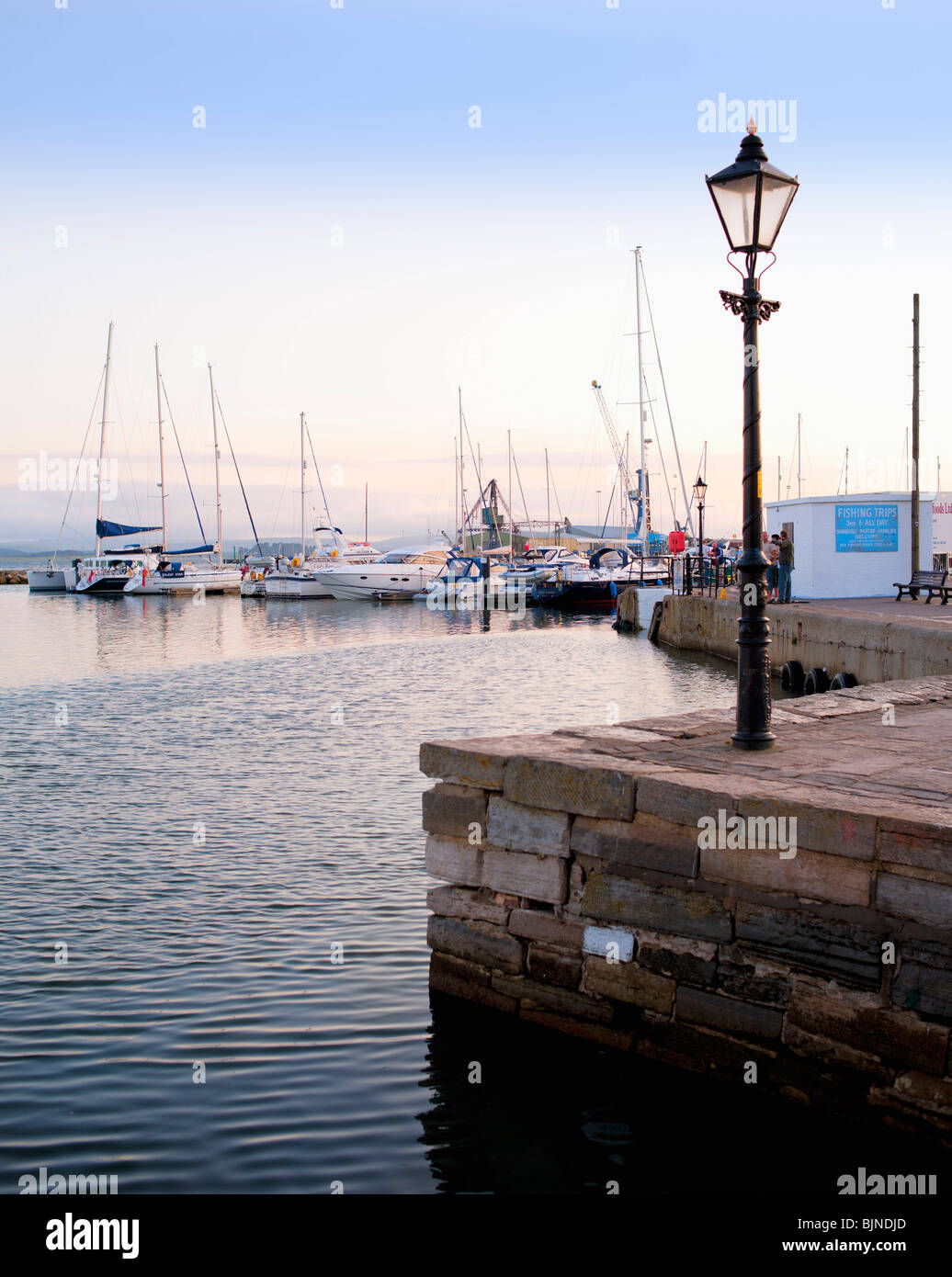 poole quay and harbour dorset Stock Photo - Alamy