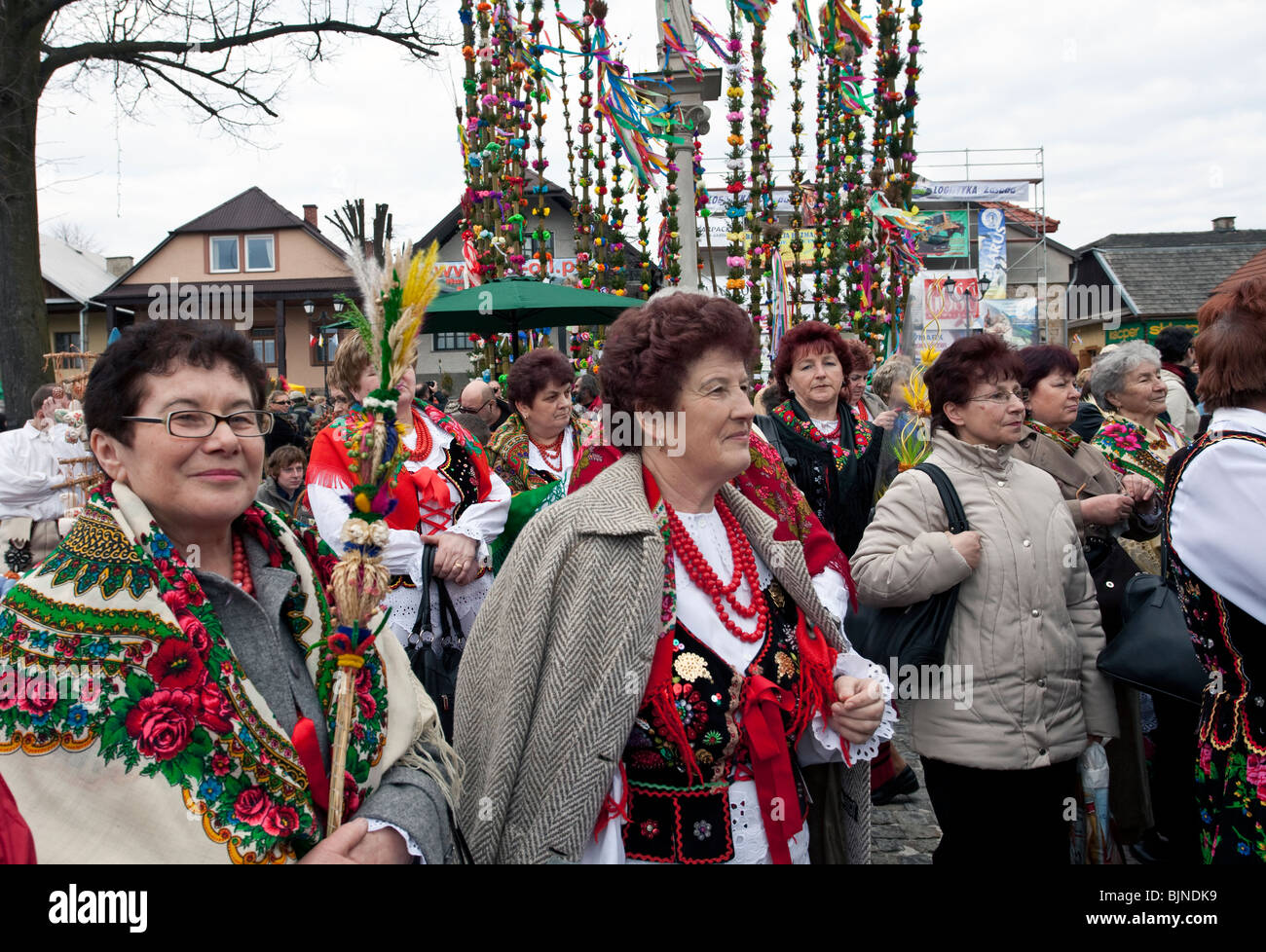 Palm Sunday in Lipnica Murowana, Poland Stock Photo - Alamy