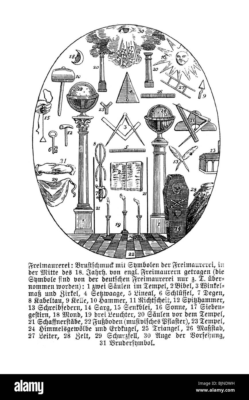 Secret societies Cut Out Stock Images & Pictures - Alamy