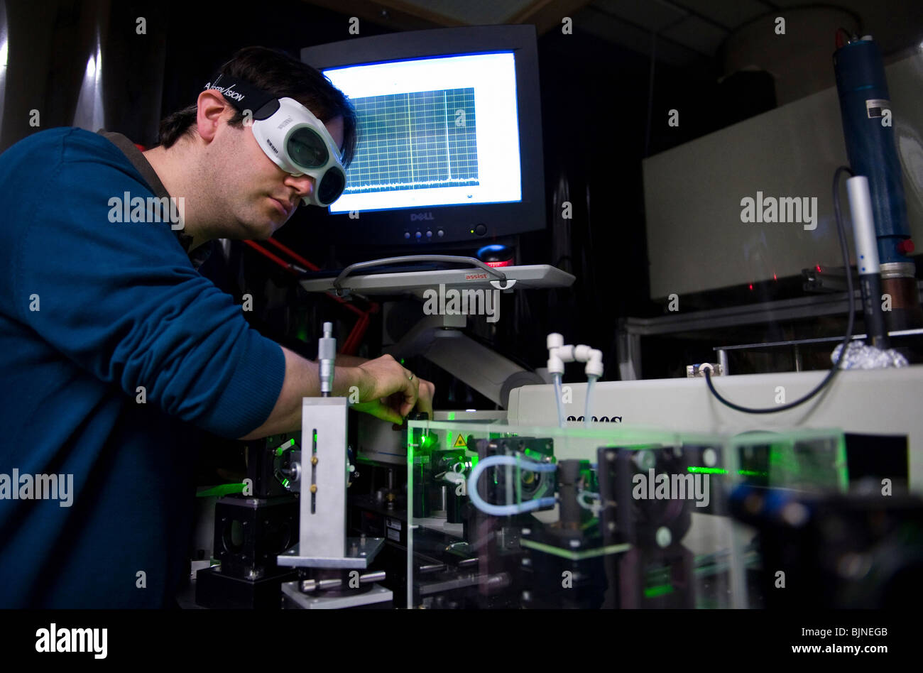 Scientific laboratory at the Technische Universität Berlin, Germany ...