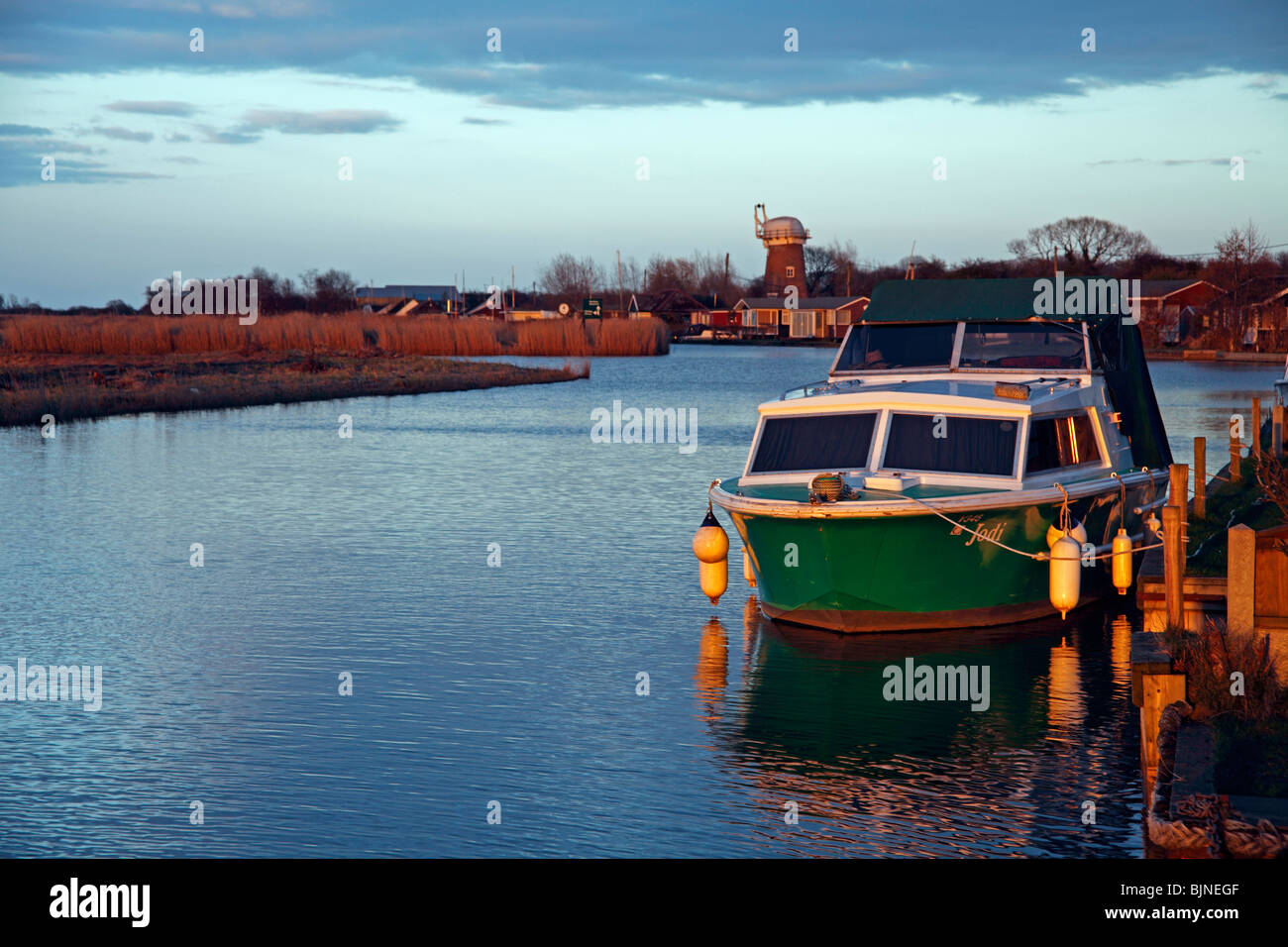The River Thurne at Martham, Norfolk Broads, England Stock Photo - Alamy