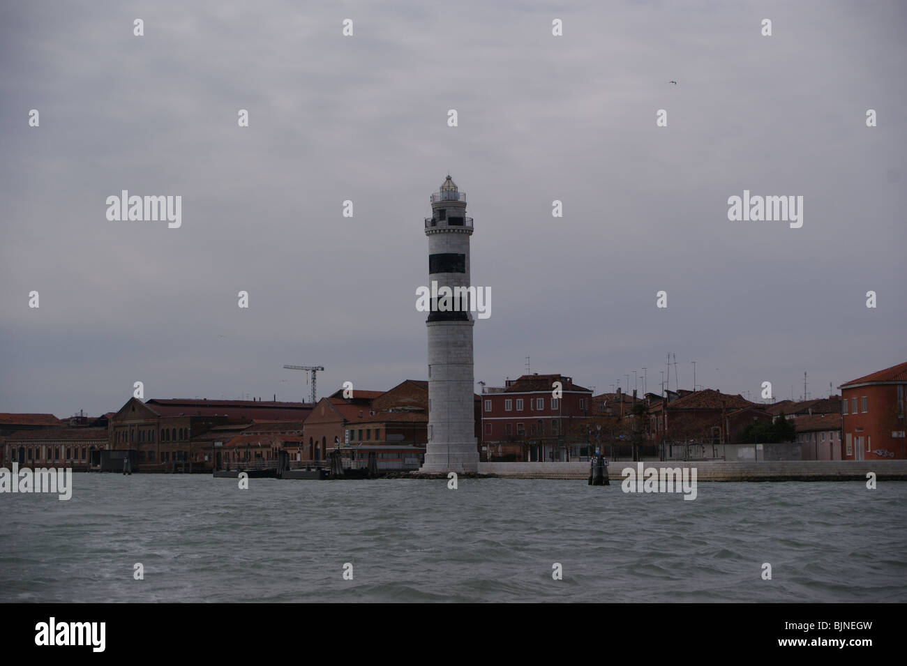 Venice, Burano island lighthouse Stock Photo - Alamy