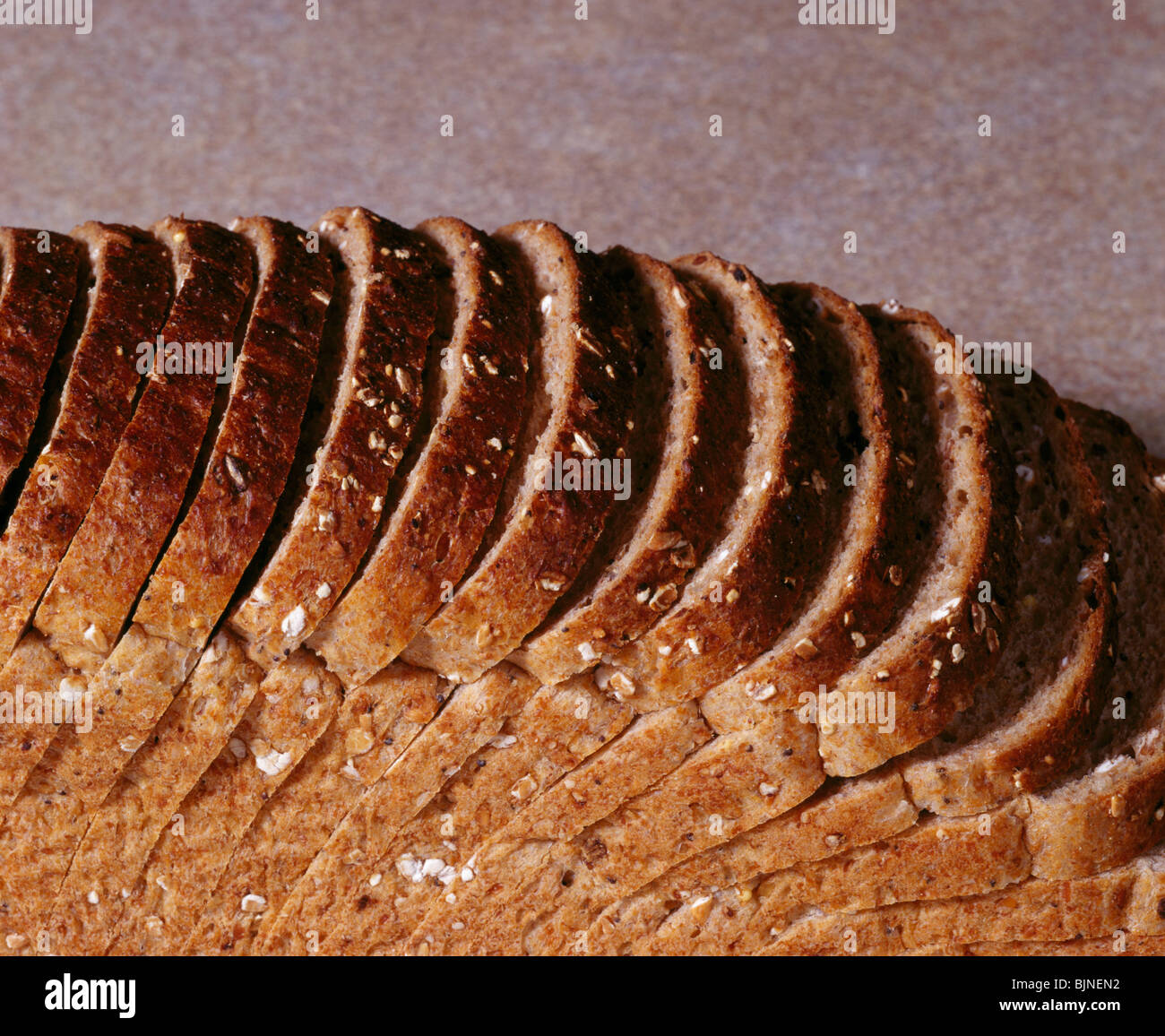 Sliced wholemeal bread Stock Photo - Alamy