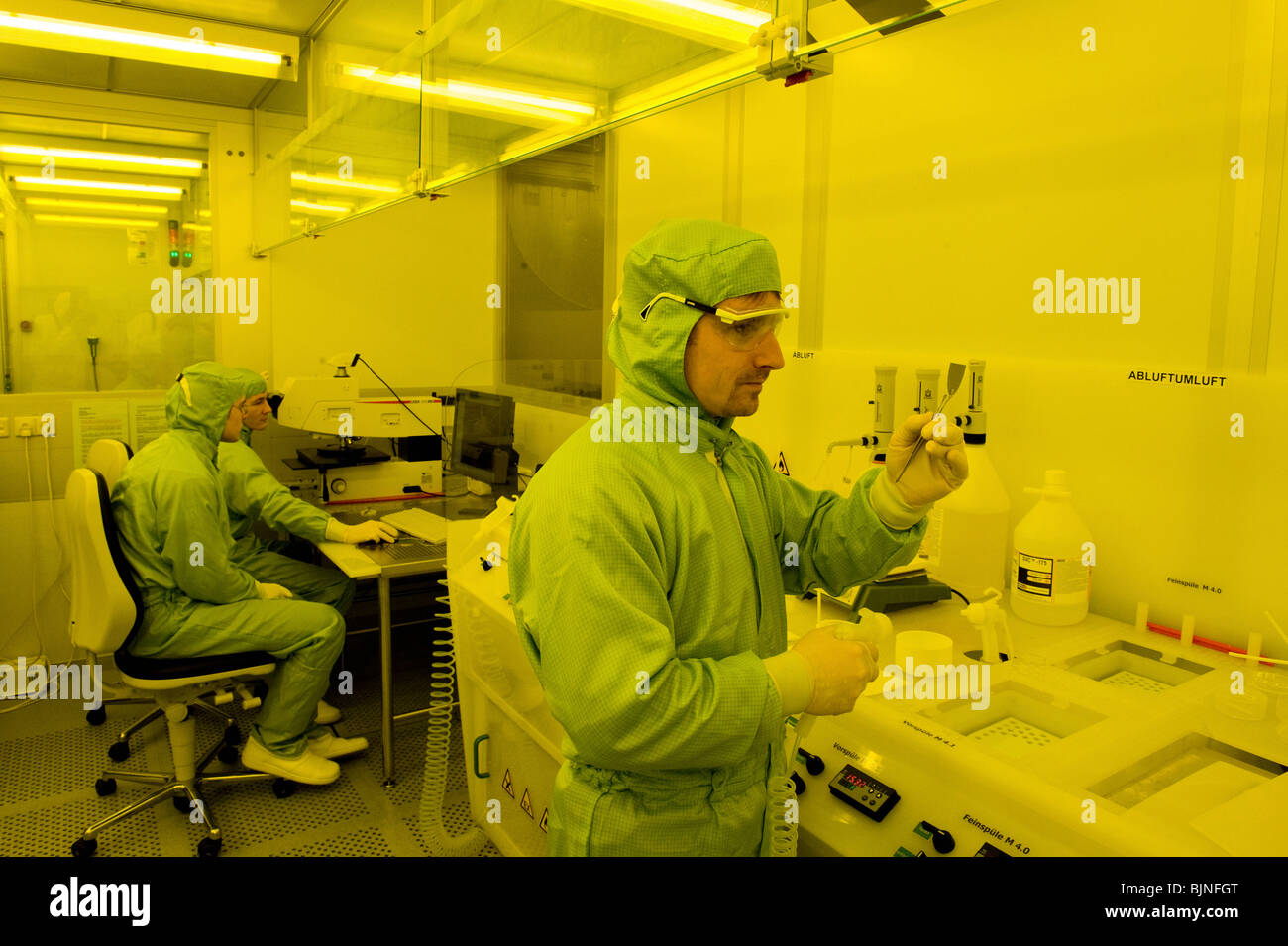Scientific laboratory at the Technische Universität Berlin, Germany ...