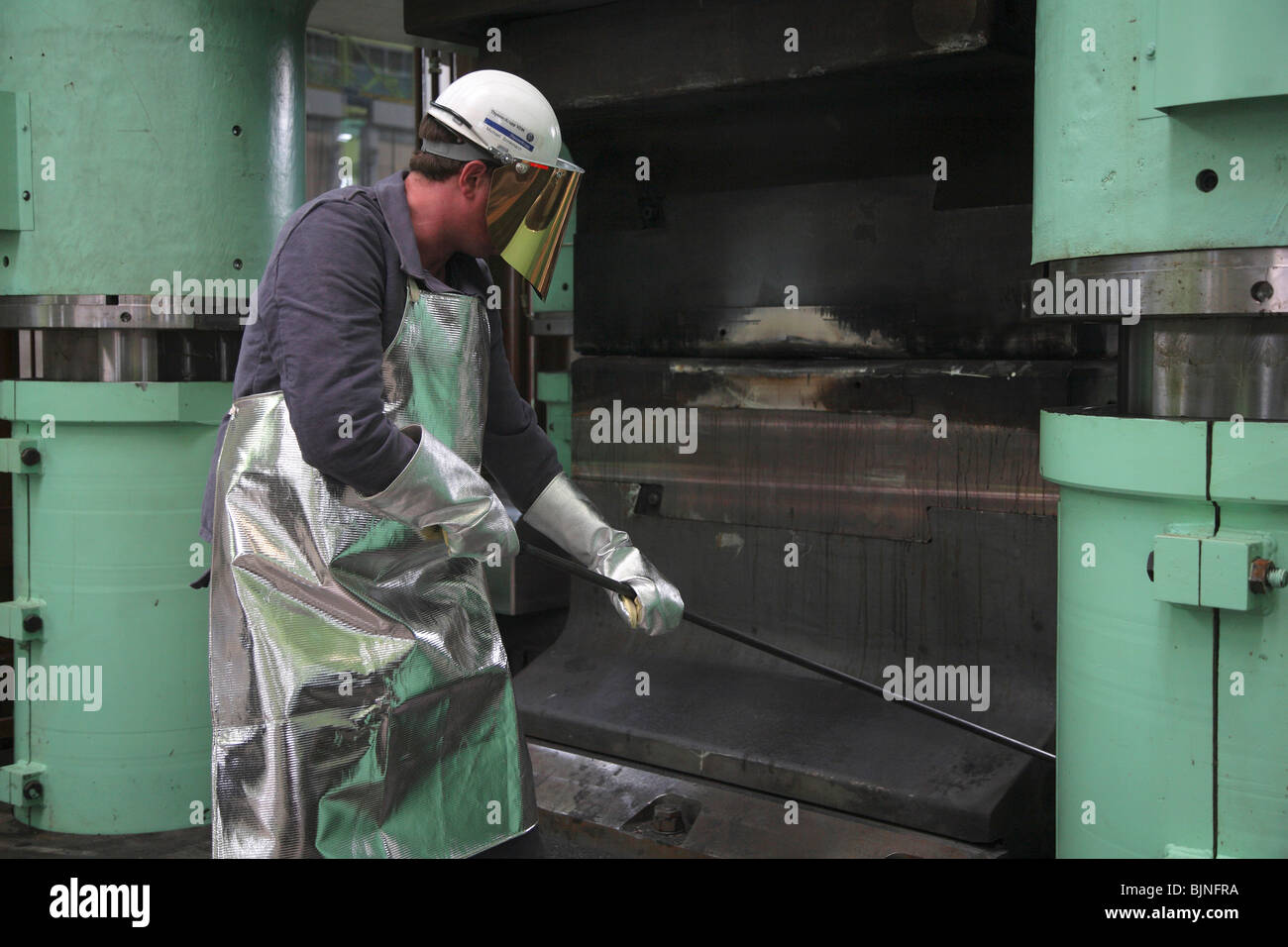 ThyssenKrupp VDM, hammer-forge, Unna, Germany Stock Photo - Alamy