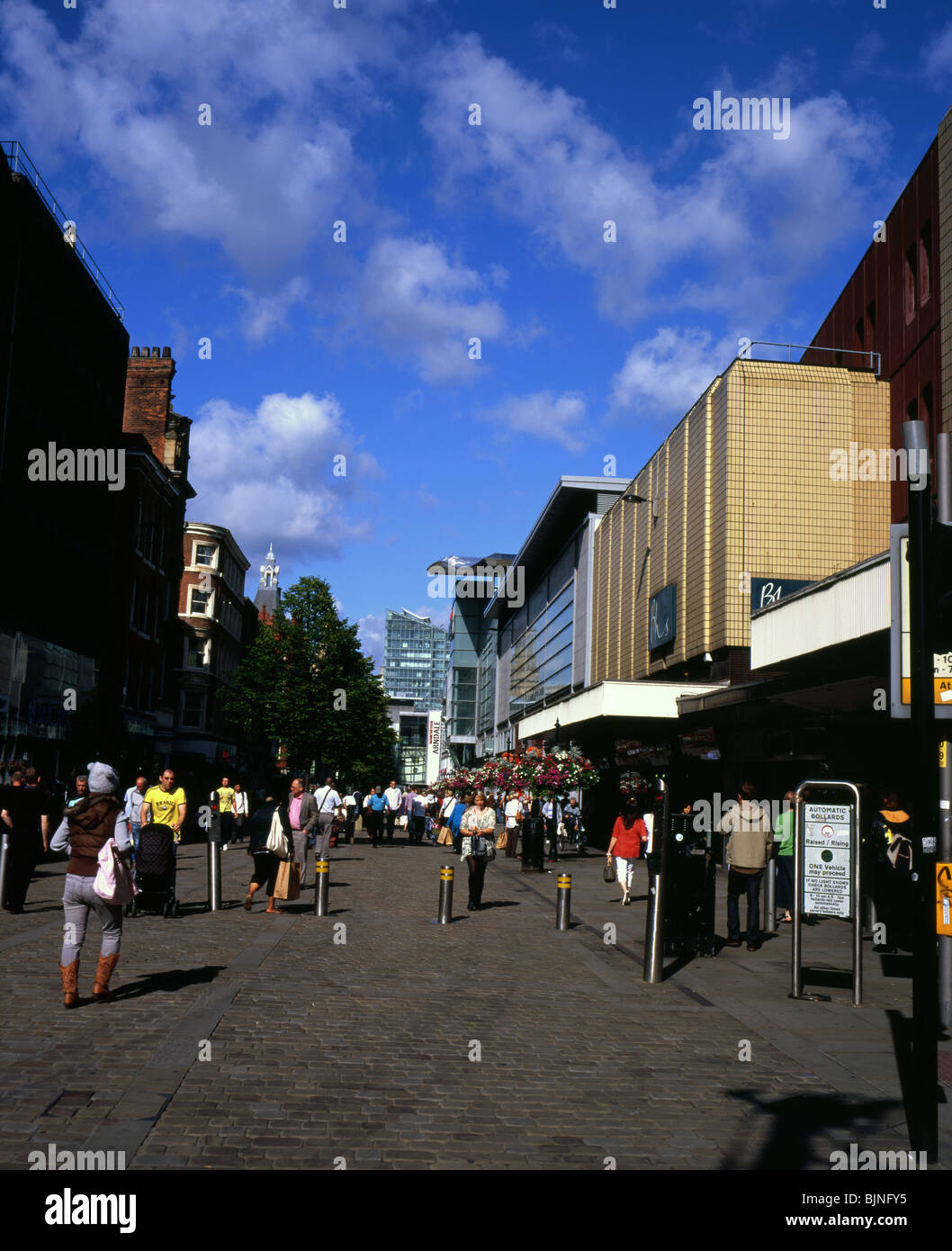 Market Street Manchester England Stock Photo - Alamy