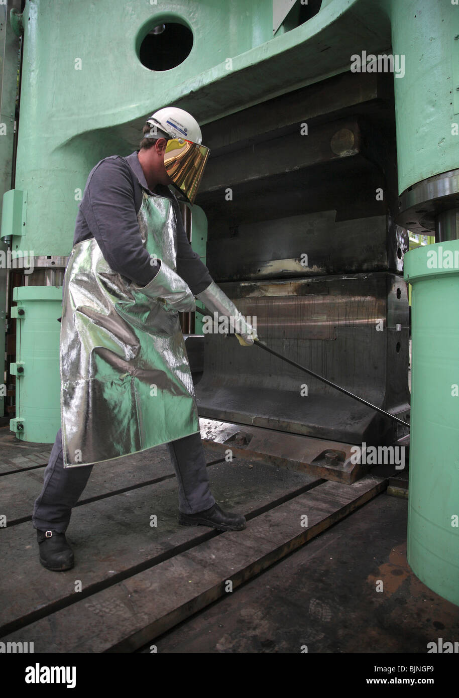 ThyssenKrupp VDM, hammer-forge, Unna, Germany Stock Photo - Alamy