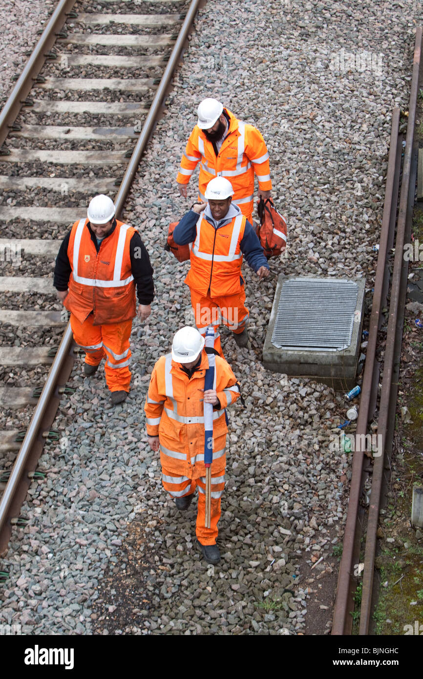 Network rail worker hi-res stock photography and images - Alamy