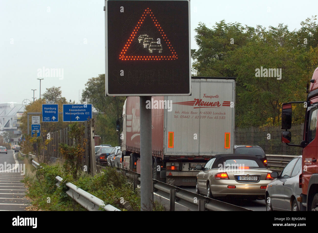 Berlin autobahn sign hi-res stock photography and images - Alamy