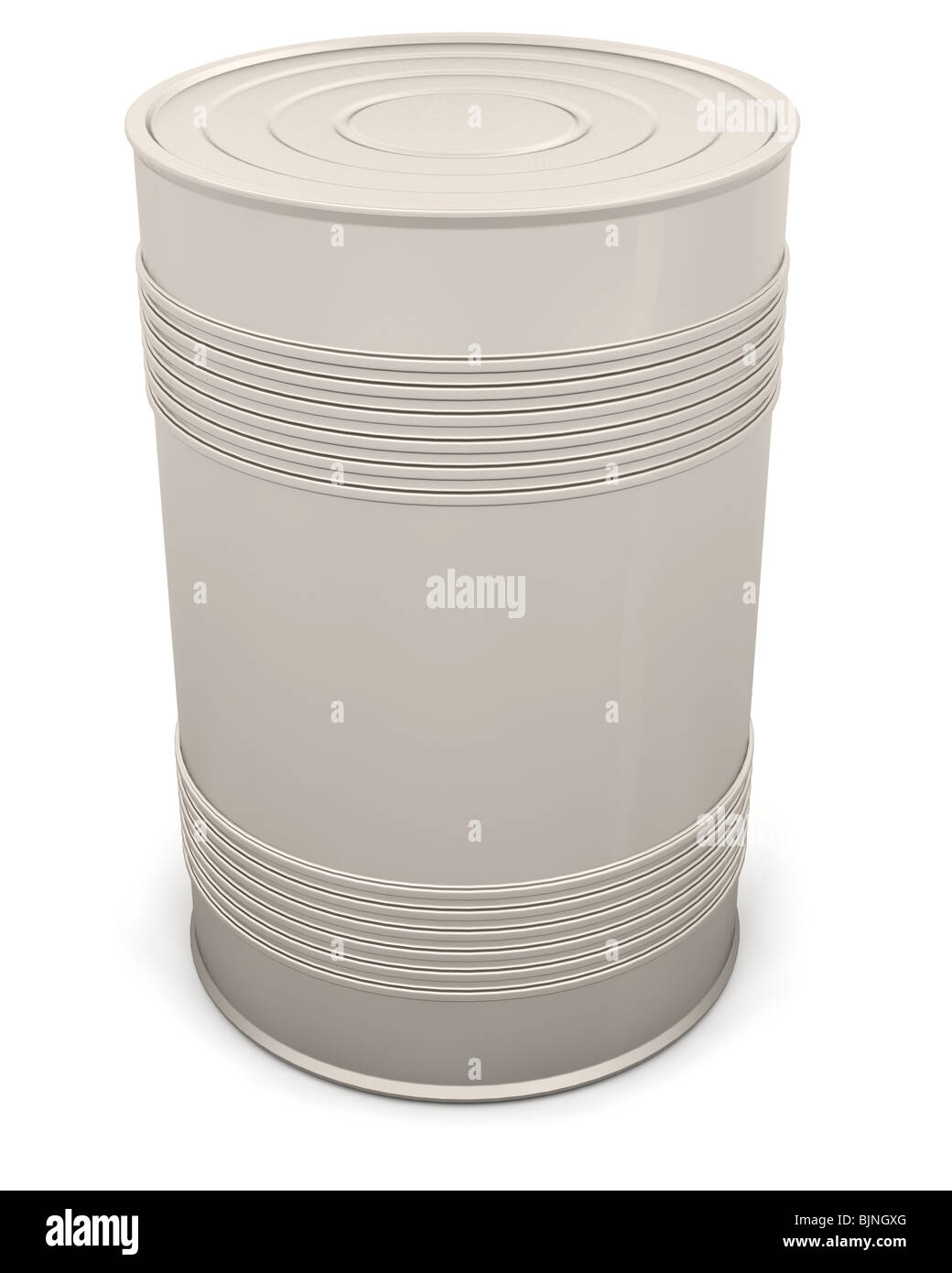 3d render of a blank food can Stock Photo - Alamy