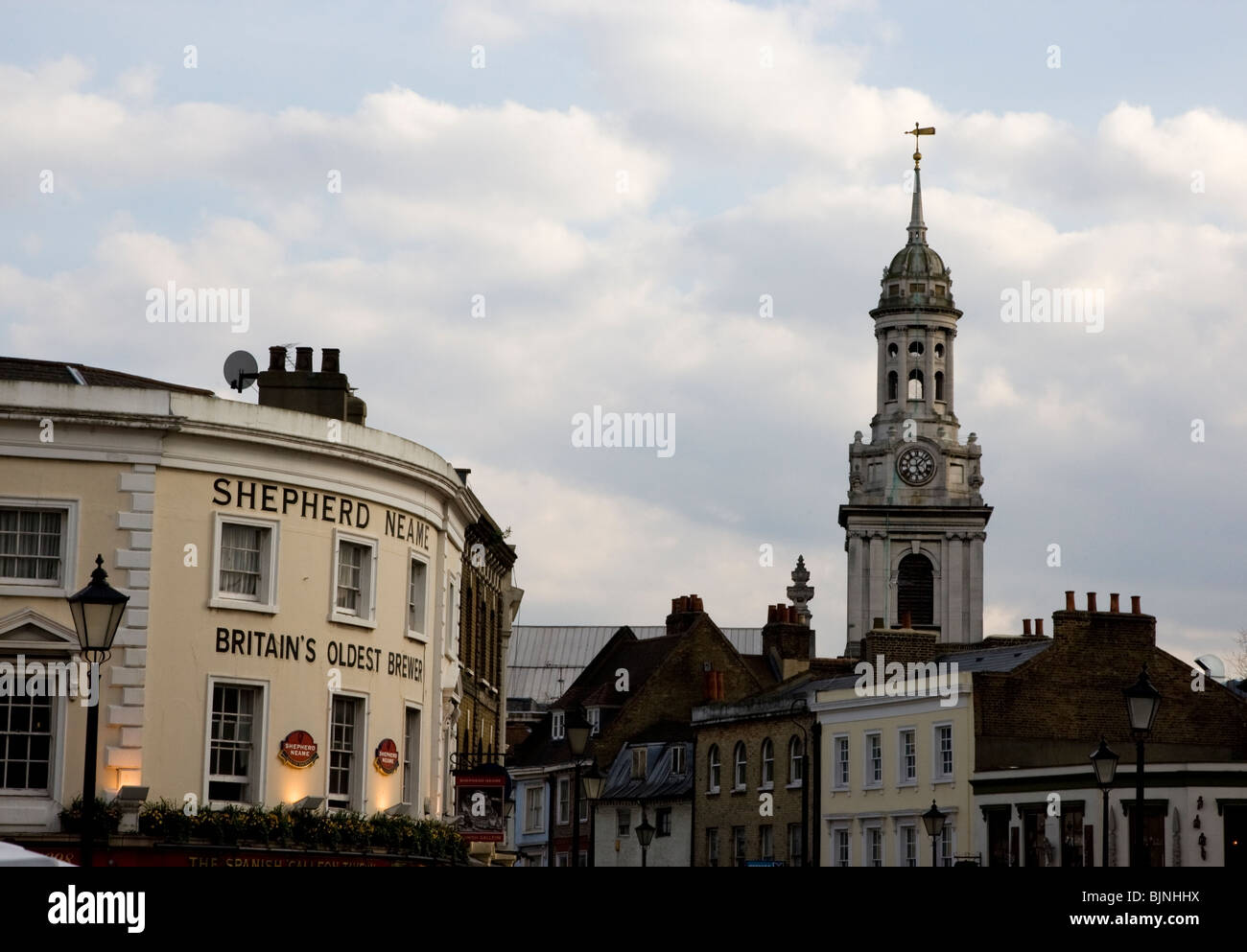 Greenwich st alfege church hi-res stock photography and images - Alamy