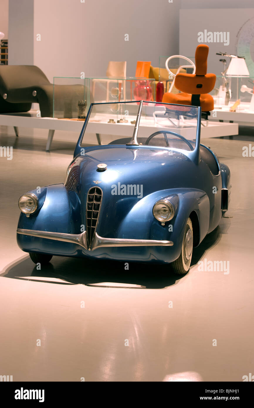Italy, Milan, Triennale Design Museum, Car conceptual prototype Stock ...