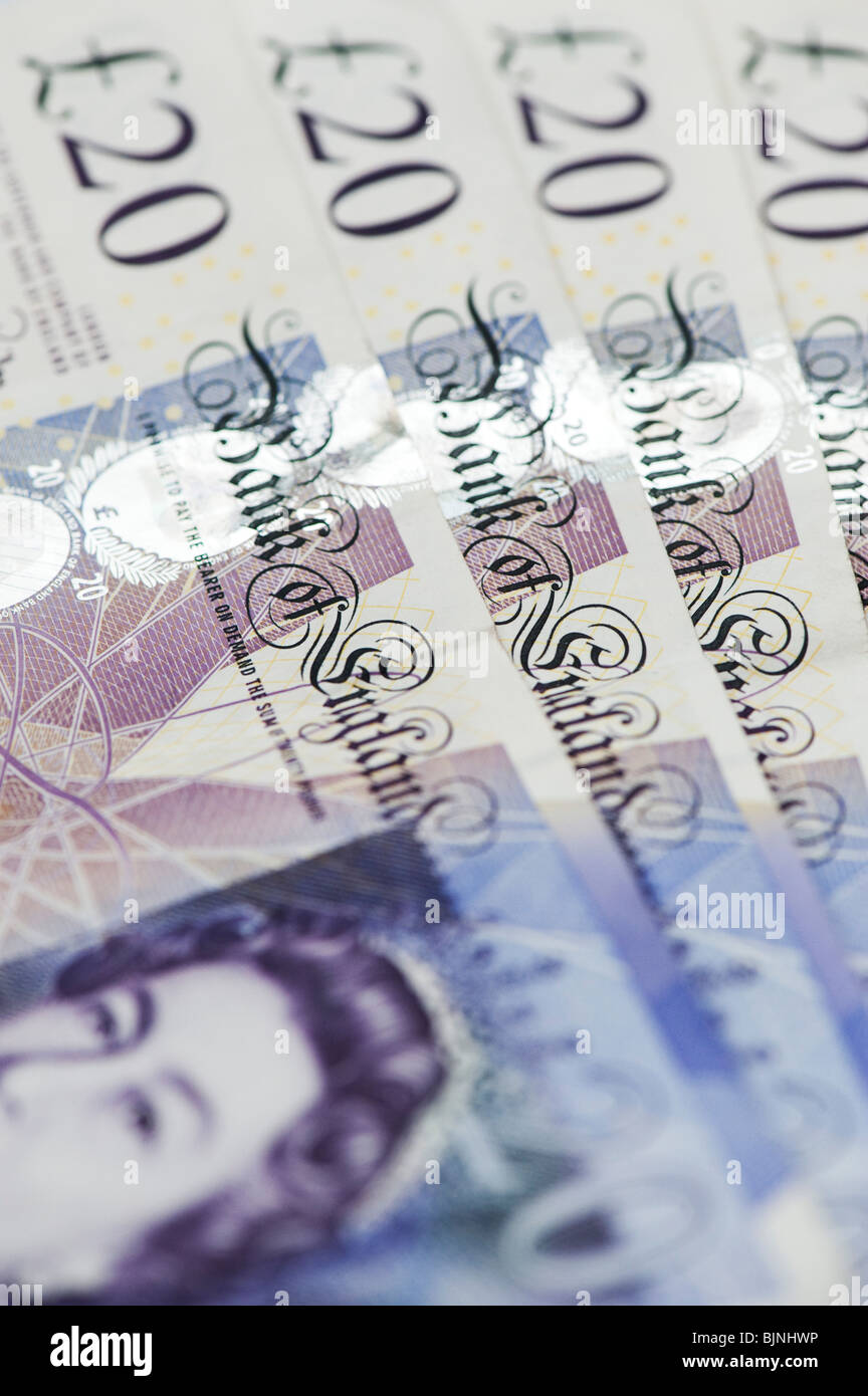 Bank of england banknotes hi-res stock photography and images - Alamy