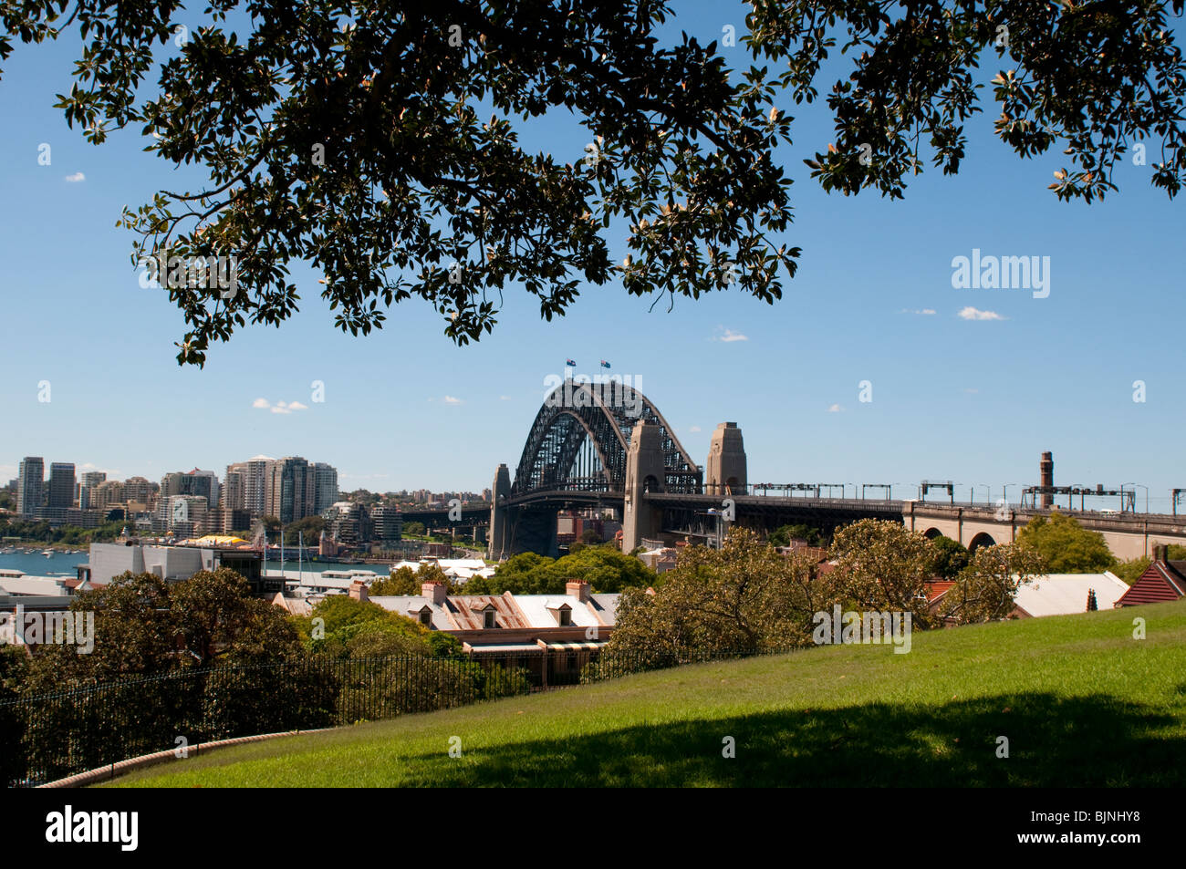 Sydney harbour park hi-res stock photography and images - Alamy