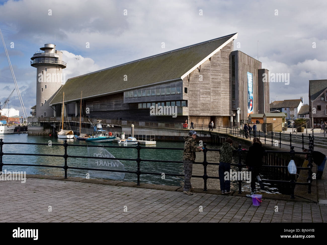 The National Maritime Museum in Falmouth in Cornwall Stock Photo - Alamy