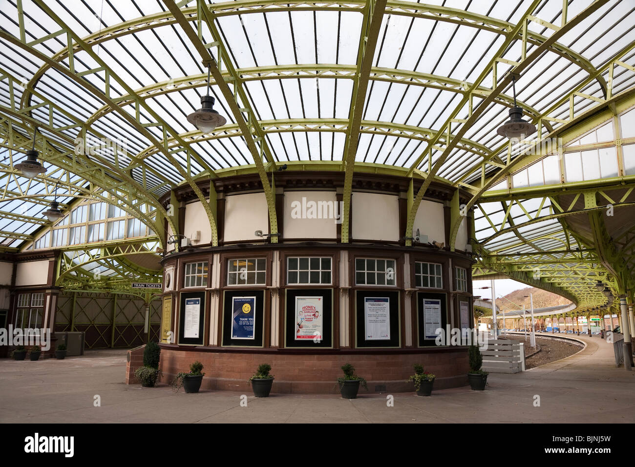 Wemyss Bay Train Station Stock Photo - Alamy