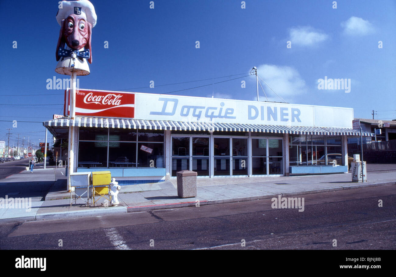 Doggie diner san francisco hi-res stock photography and images - Alamy