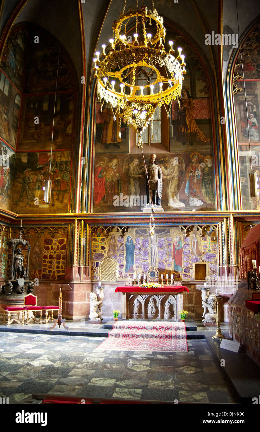 Chapel of st. wenceslas prague hi-res stock photography and images - Alamy