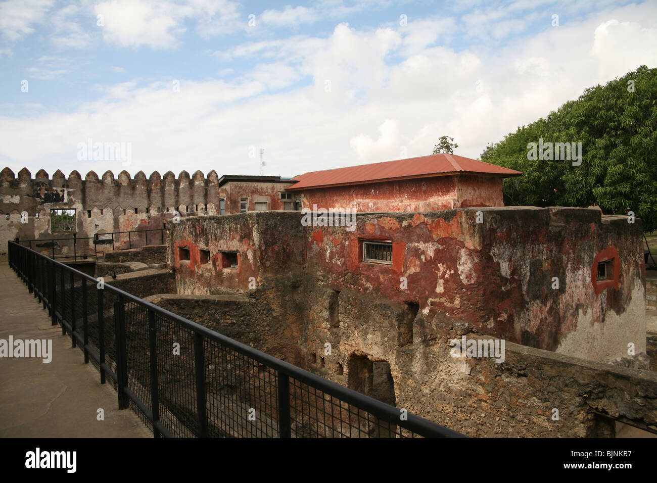 Inside fort Jesus Mombasa Stock Photo - Alamy