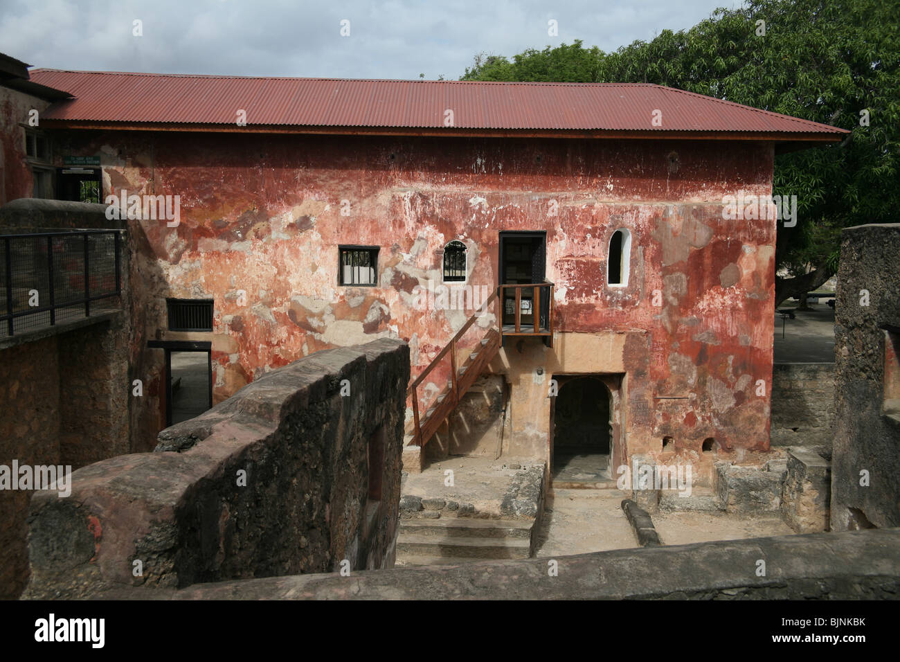 Inside fort Jesus Mombasa Stock Photo - Alamy