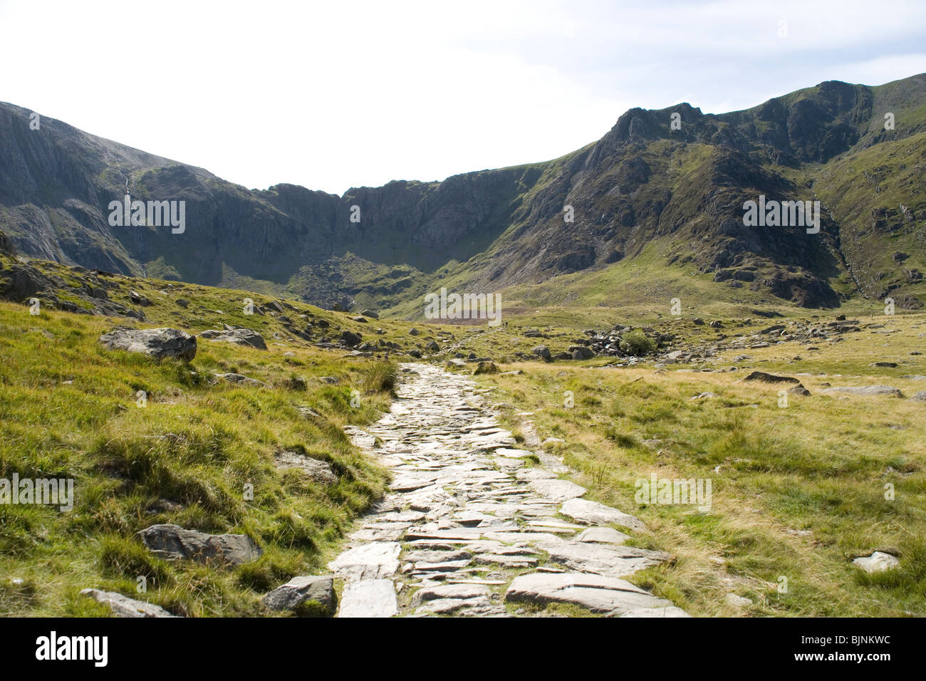 Cwm Idwal in Snowdonia, North Wales Stock Photo - Alamy