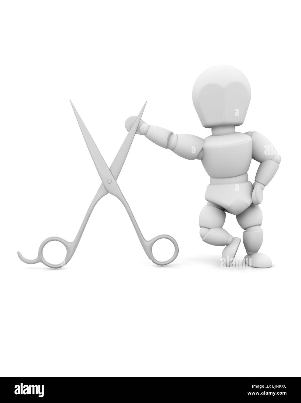 3d scissors Black and White Stock Photos & Images - Alamy