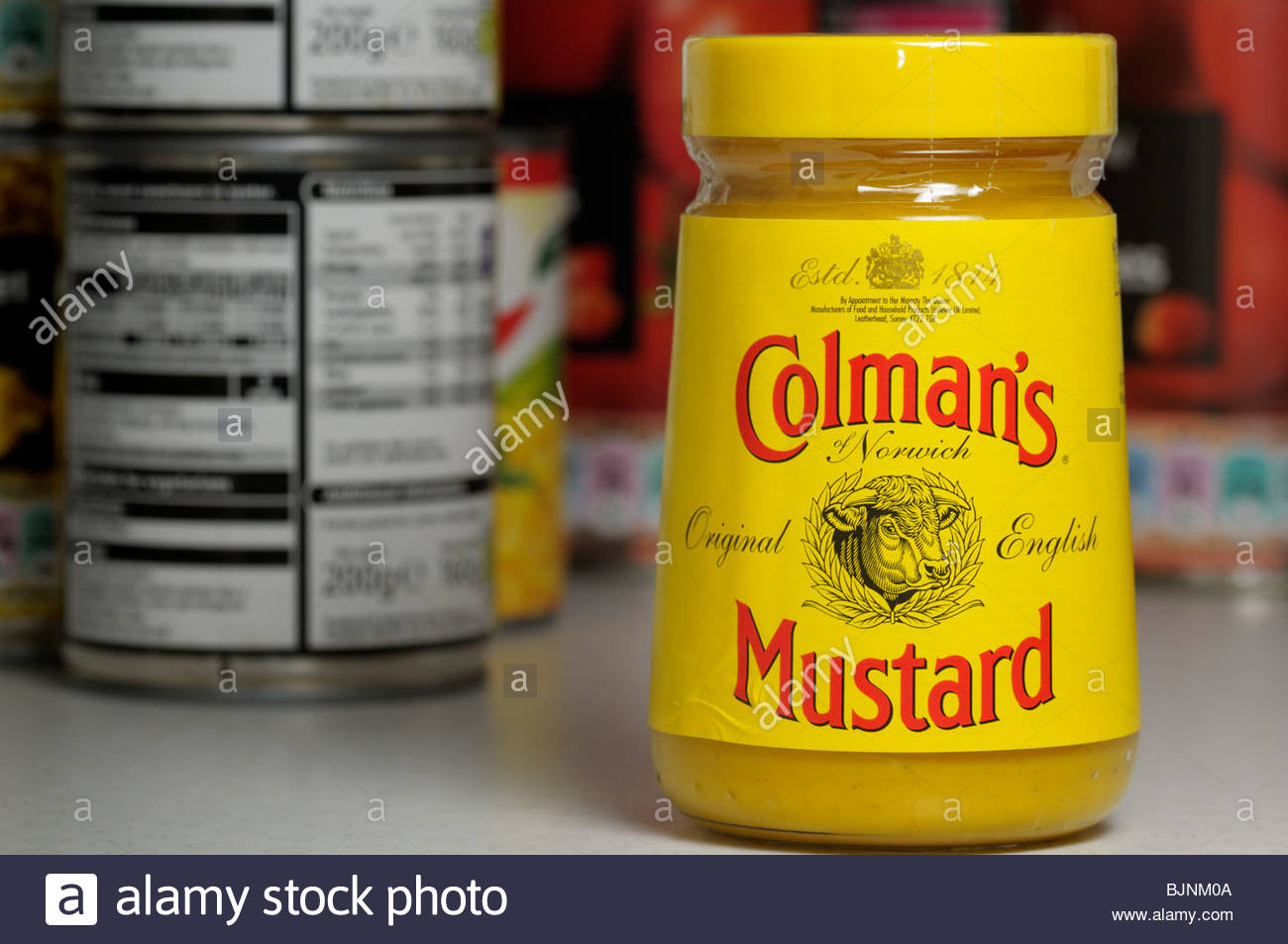 Colmans English Mustard High Resolution Stock Photography and Images ...