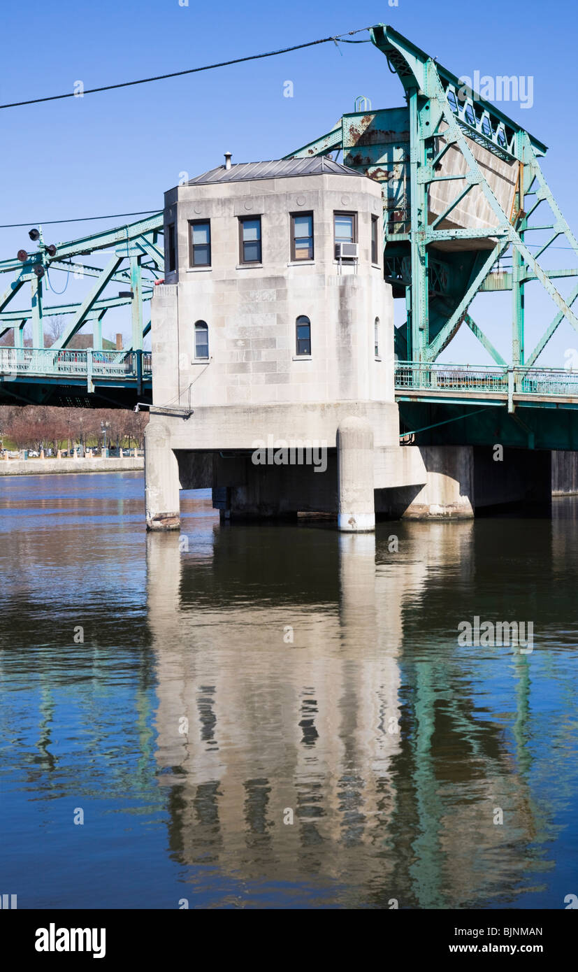 Details of Historic bridge in Joliet Stock Photo - Alamy