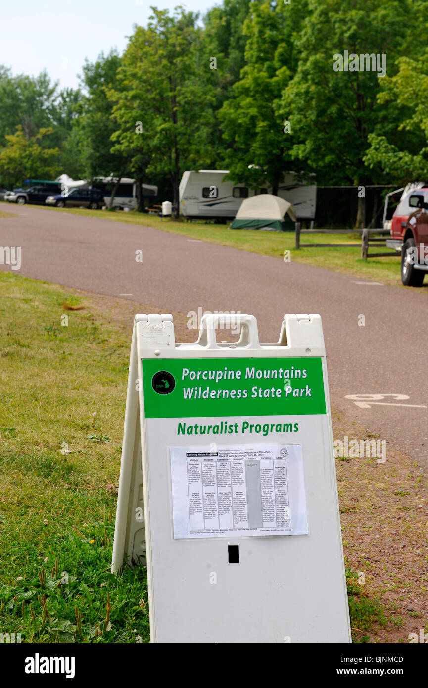 Nature Programs at Porcupine Mountains Wilderness State Park Upper ...