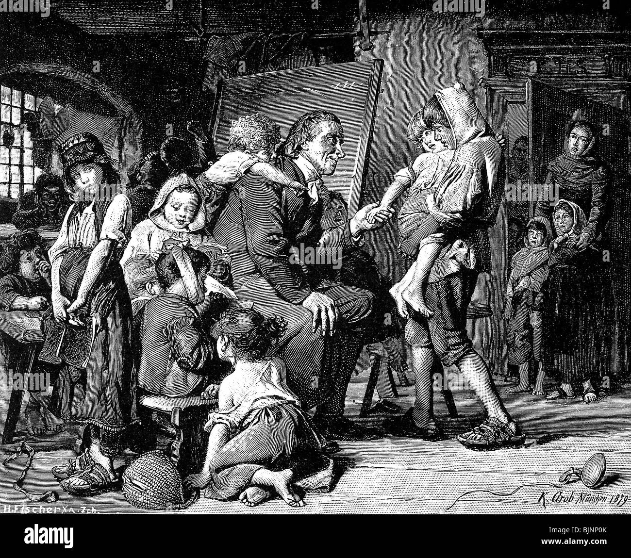 Johann heinrich pestalozzi Black and White Stock Photos & Images - Alamy