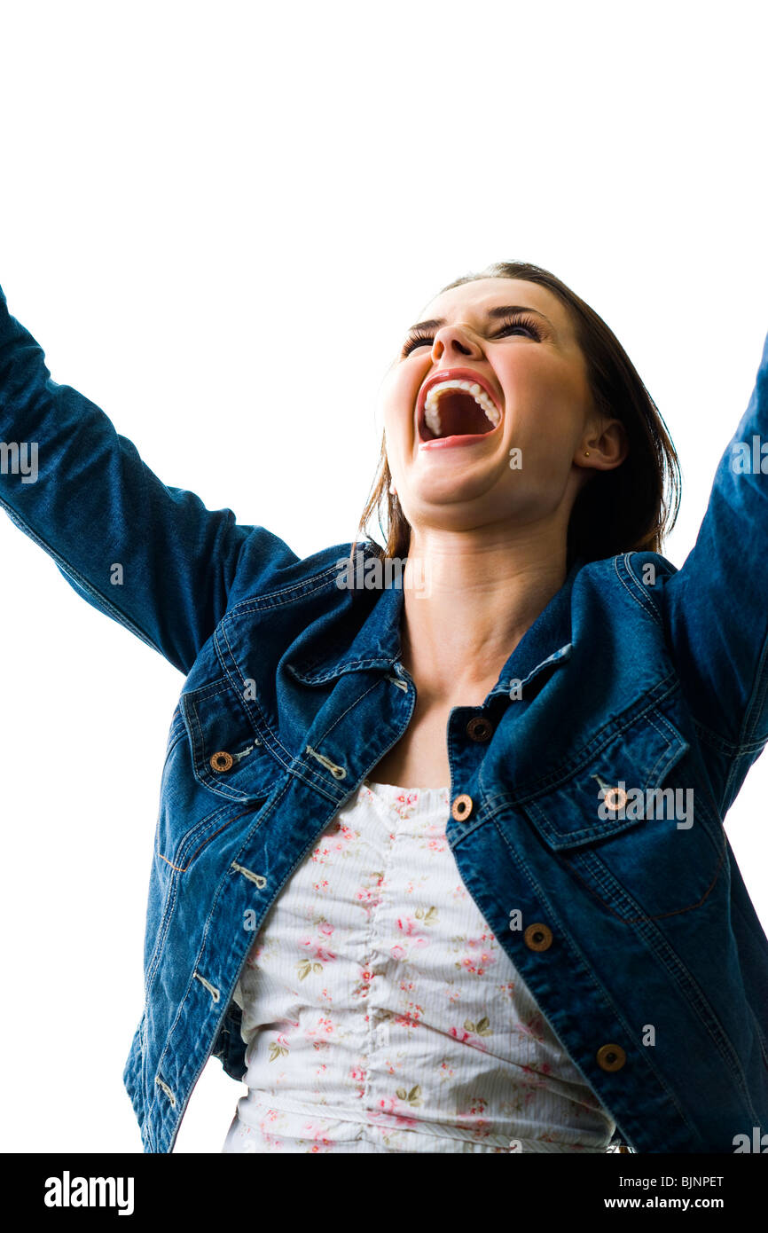 Arms stretching upwards hi-res stock photography and images - Alamy