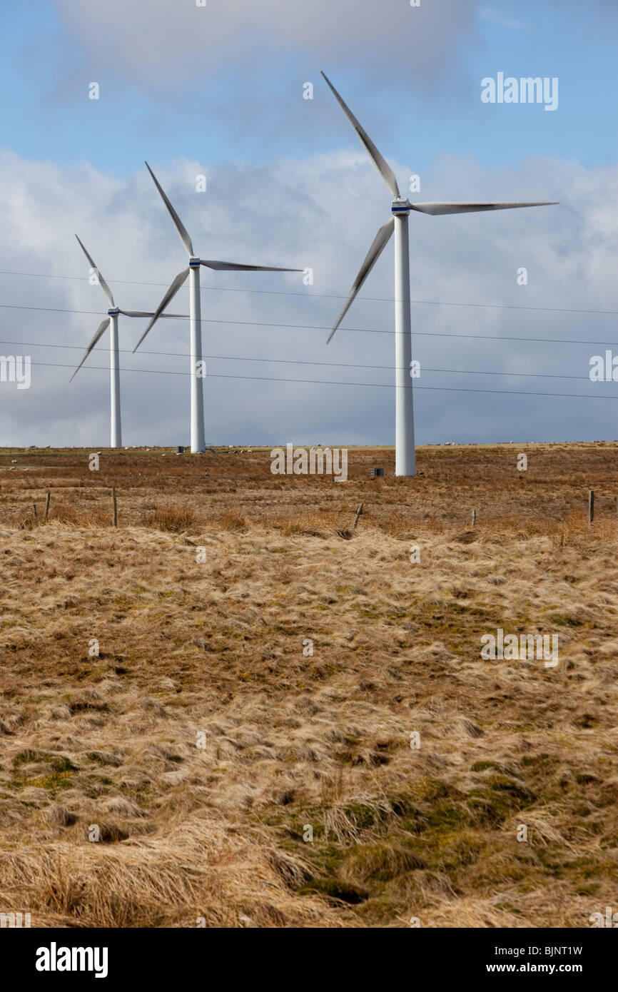 A wind farm just outside Edinburgh Stock Photo - Alamy