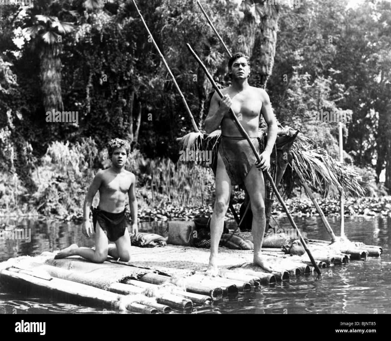 Tarzan and the amazons 1945 johnny weissmuller hi-res stock photography ...
