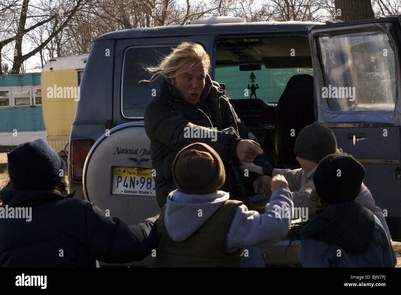 THE WRESTLER (2008) MICKEY ROURKE DARREN ARONOFSKY (DIR) TWRE 004 Stock ...