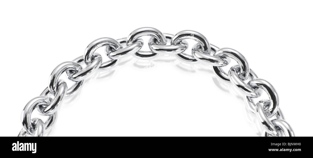 Silver chain hi-res stock photography and images - Alamy