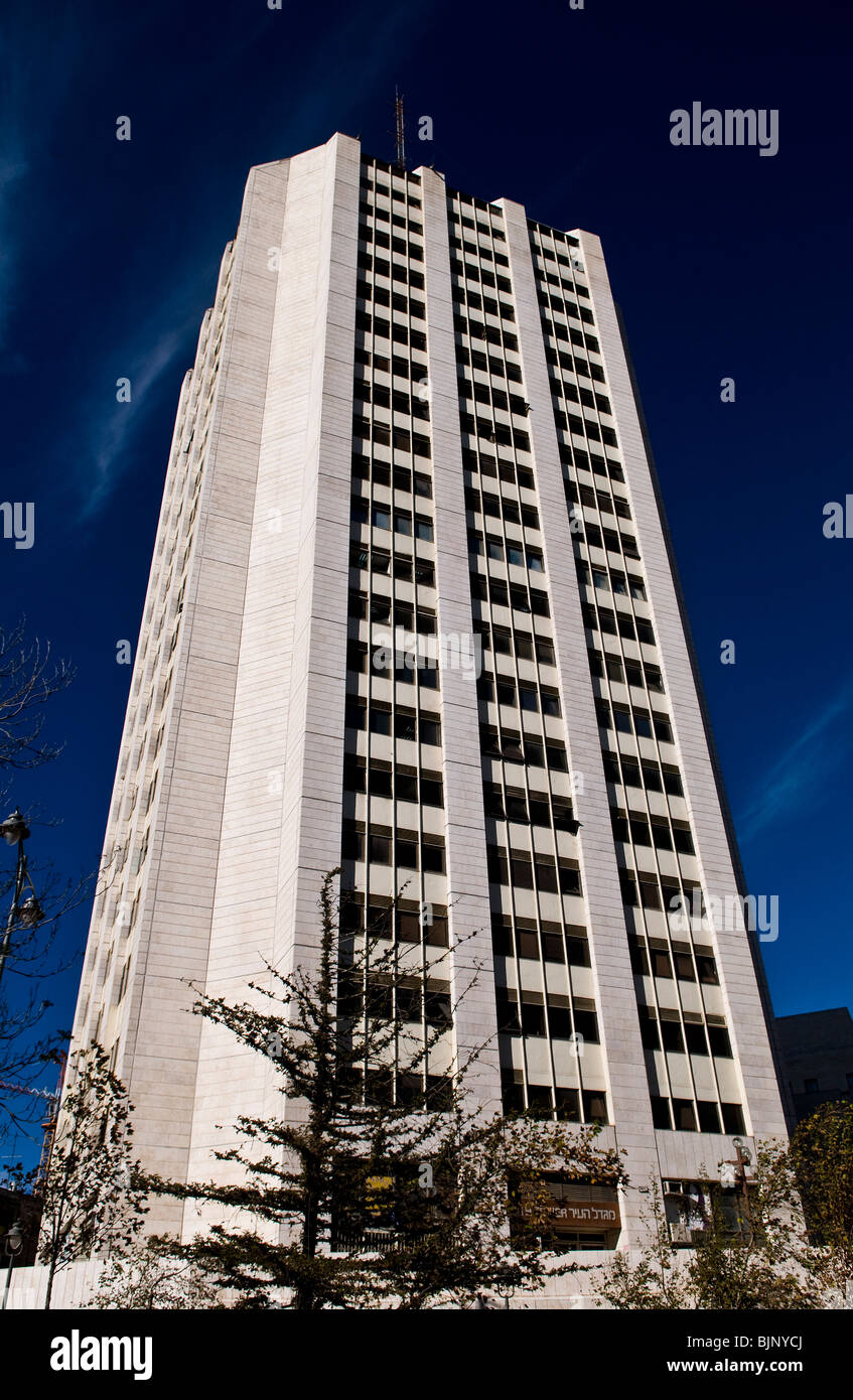 City tower in downtown Jerusalem, Israel Stock Photo - Alamy