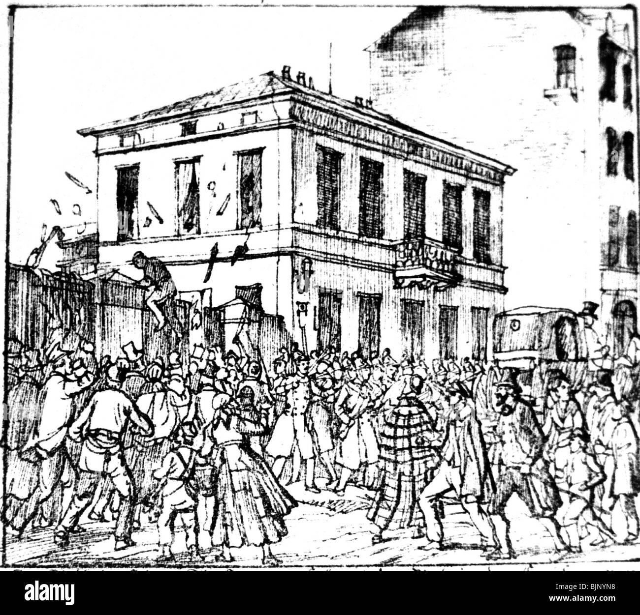 Events revolutions 1848 1849 uprising hi-res stock photography and ...