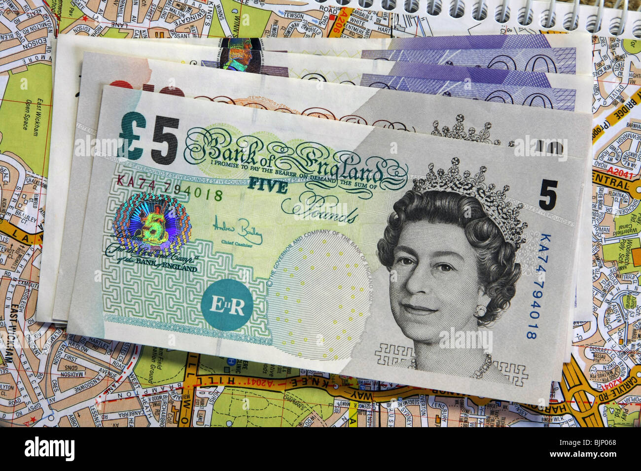 Sterling on a map hi-res stock photography and images - Alamy