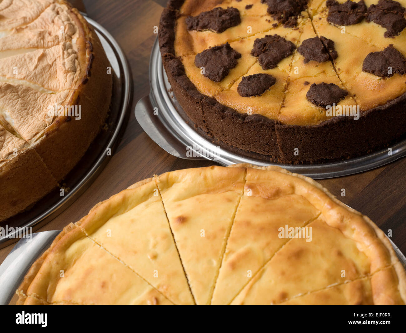 Flan group hi-res stock photography and images - Alamy