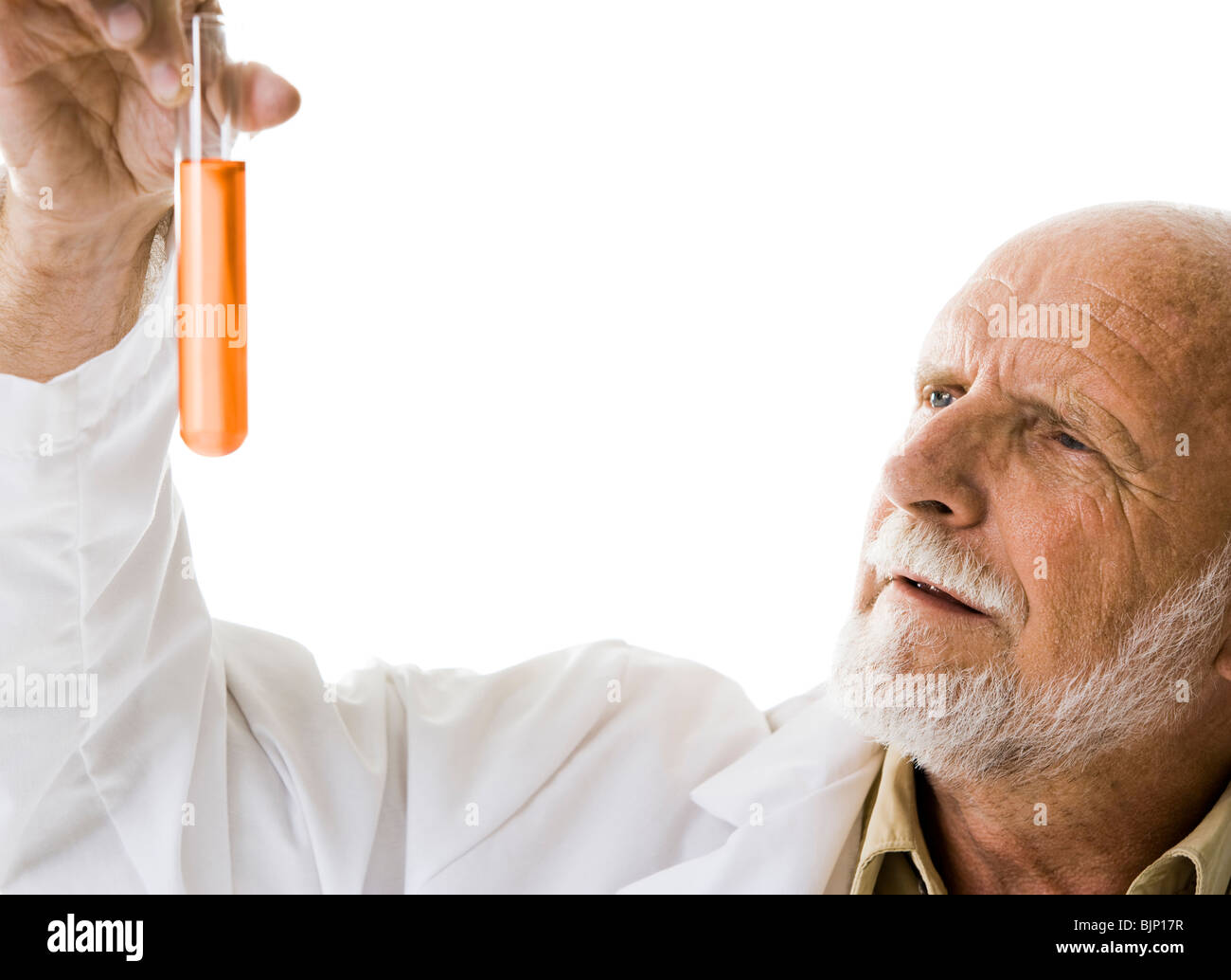 Researchers hand holding test tube hi-res stock photography and images ...