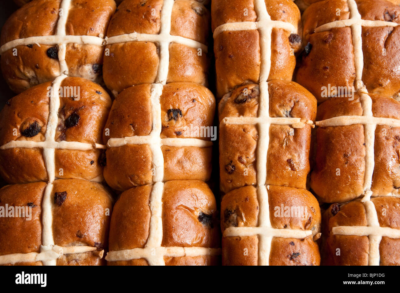 Hot cross buns Stock Photo - Alamy