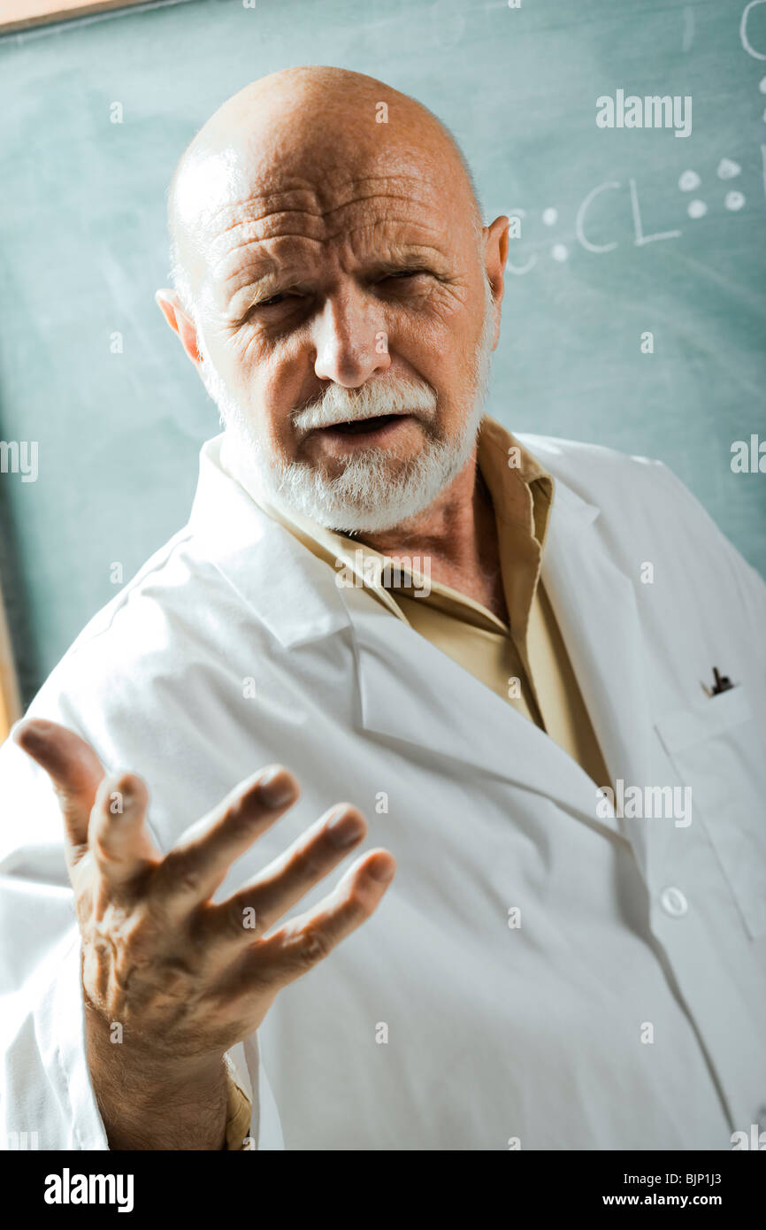 Male science teacher Stock Photo - Alamy