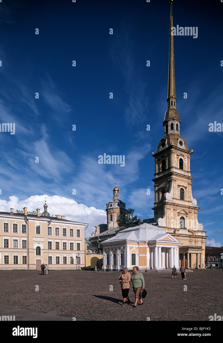 Russia,St Petersburg,Peter and Paul Fortress,Collegiate Stock Photo - Alamy