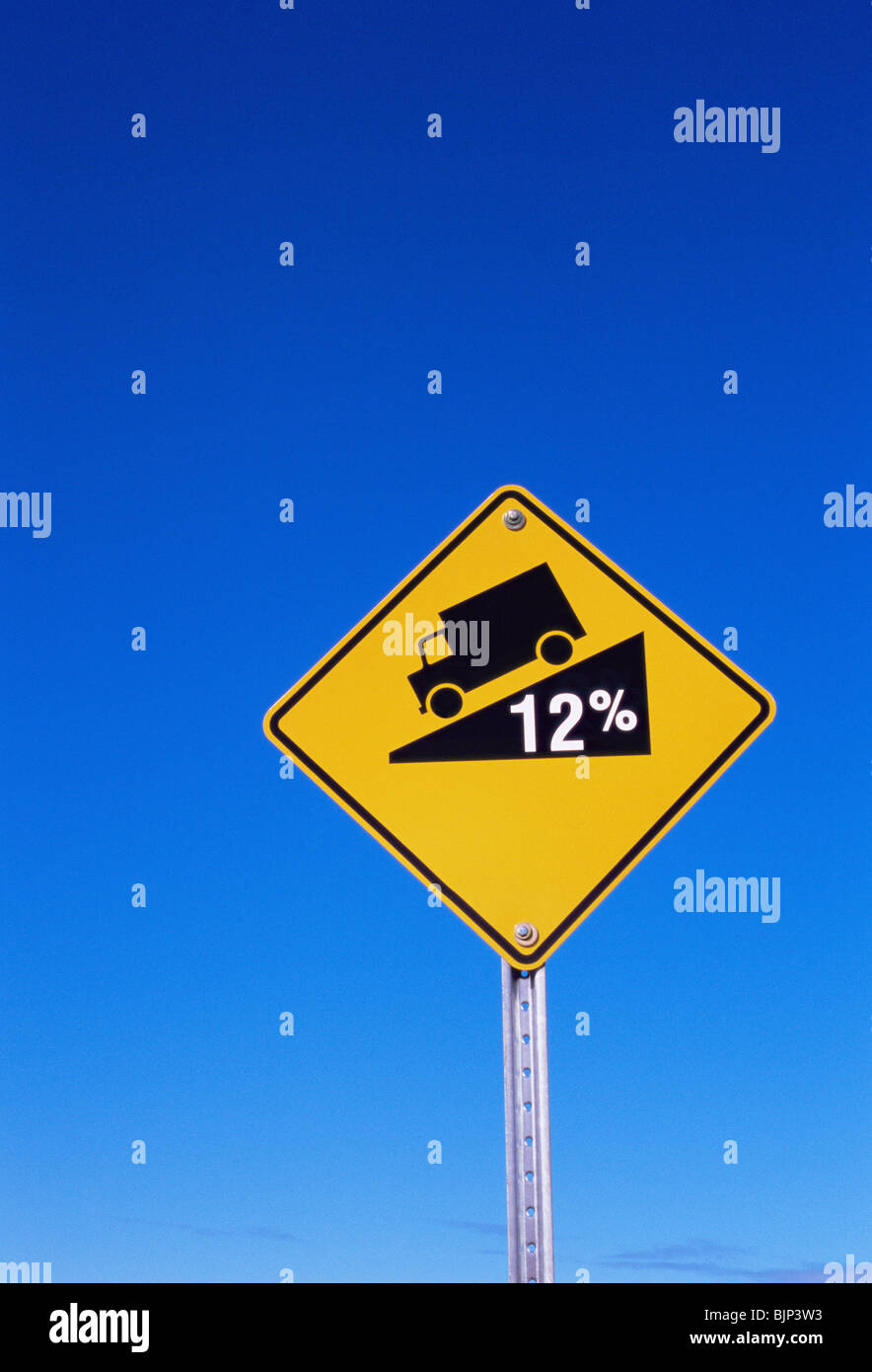 Yellow And Black Road Sign High Resolution Stock Photography and Images ...