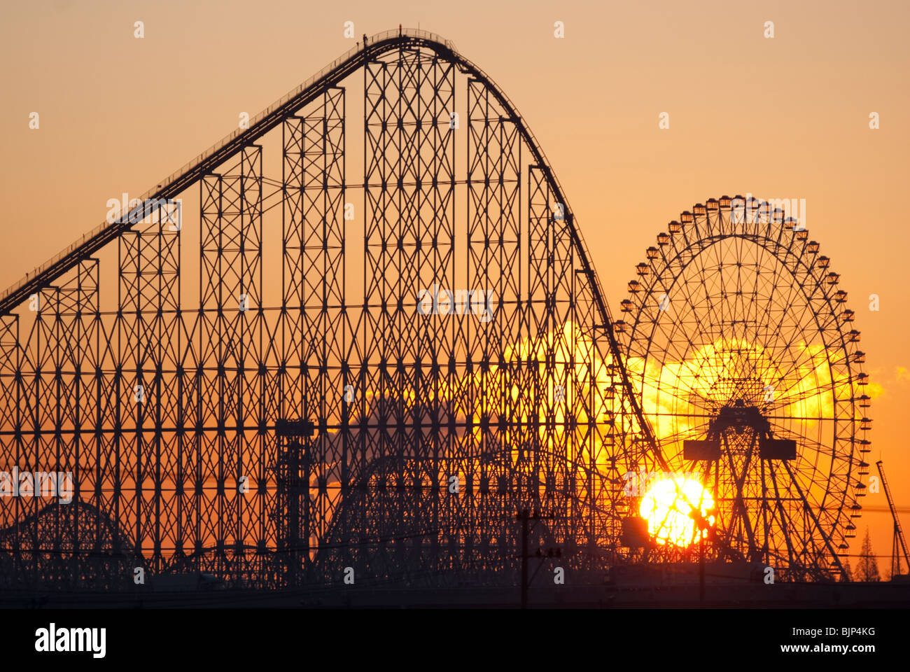 Nagashima roller coaster hi-res stock photography and images - Alamy
