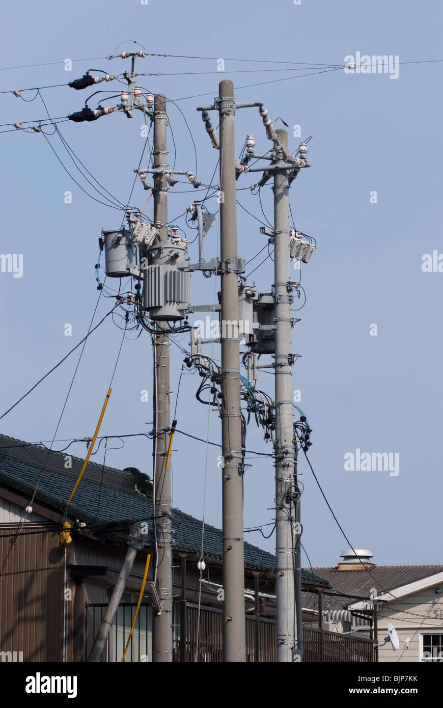 Pole mounted transformer High Resolution Stock Photography and Images ...