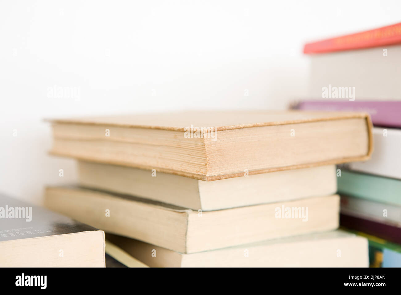 A stack of books Stock Photo - Alamy